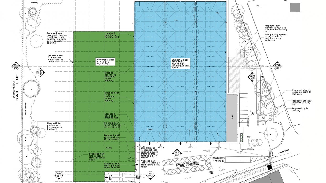 Commercial Body Fittings - DLG Architects LLP
