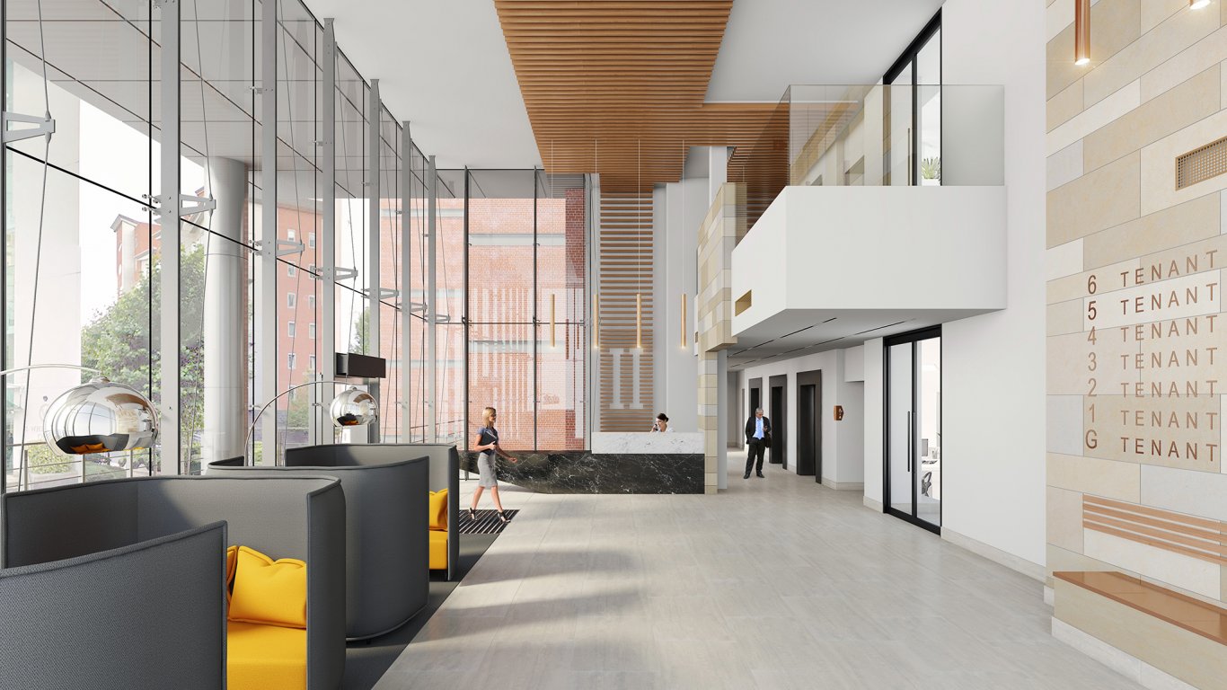 Reinventing the lobby - DLG Architects LLP